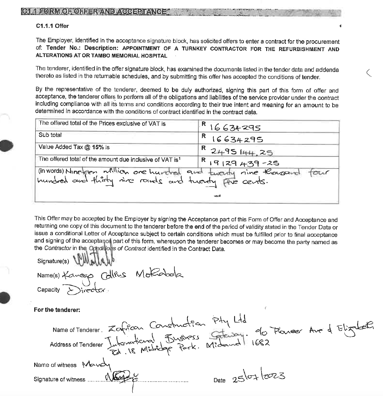 Evidence: IDT contractor in Health DG bribe scandal won suspect tender ...